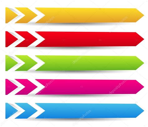 Horizontal Banners With Blank Space For Your Stock Vector By Vectorguy