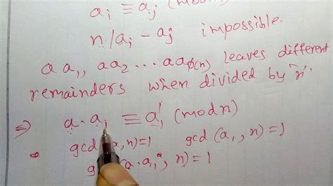 euler s theorem proving number theory youtube