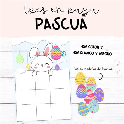 3 En Raya Pascua Imagina Crea Educa