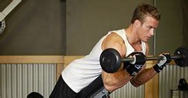 Ejercicios Para B Ceps Curl Con Barra En Banco Inclinado