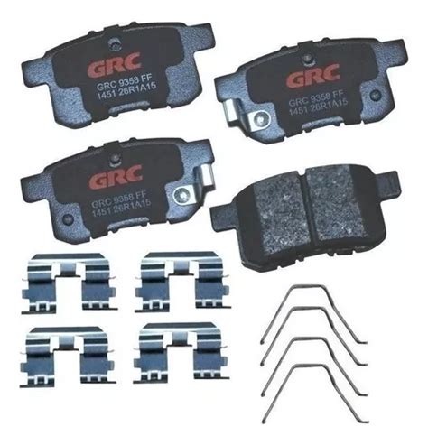 Balatas Traseras Para Honda Accord 2011 Grc Ultra Ceramic Meses Sin