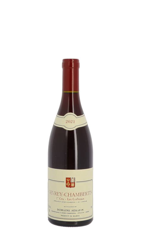 Domaine Sérafin Père Fils Les Corbeaux 2021 Rouge Bourgogne Gevrey