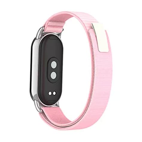 Pulseira Para Xiaomi Smart Mi Band 8 De Nylon Fecho Velcro