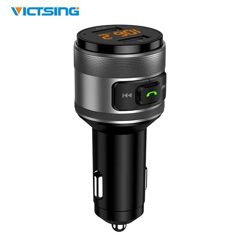 Victsing Transmetteur Bluetooth Fm Voiture Qc Grandado