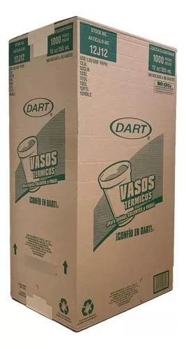 Vaso Termico 12 Oz Dart 1 Caja Con 1000 Piezas Envío gratis