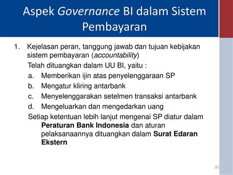 Peran Bank Indonesia Dalam Sistem Pembayaran Newstempo