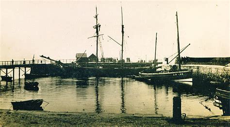 Cromarty Harbour With Sailing Ship Cromarty Archive