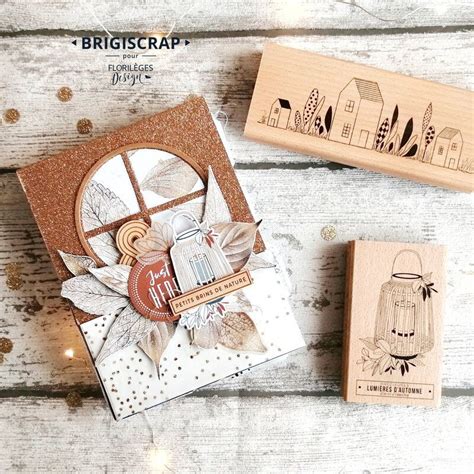Un mini album par Brigitta Florilèges Design Самодельные открытки
