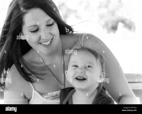 Mother And Son Stock Photo Alamy