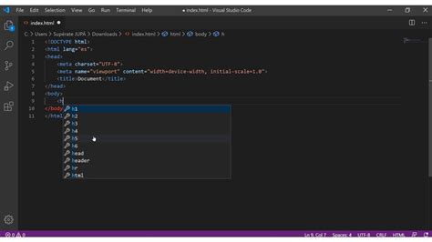 Crear Una P Gina Web Con Visual Studio Code Youtube