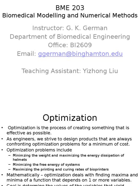 bme203 numerical methods pdf maxima and minima mathematical optimization