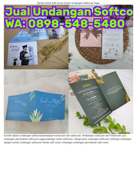 Ppt Wa Undangan Softcover Murah Undangan Pernikahan