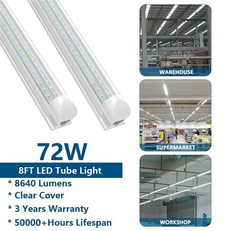 8 Ft High Output Fluorescent Lights Shelly Lighting