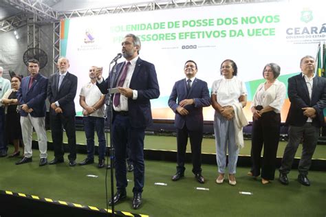 Solenidade Marca Posse Dos Novos Professores Da Uece Secretaria Da