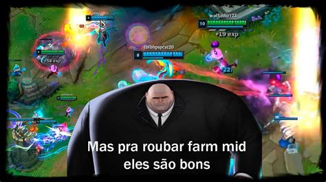MAS PRA ROUBAR FARM MID ELES SÃO BONS YouTube