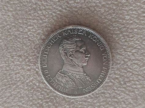 3 Mark 1914 Silbermünze Deutsches Reich Kaufen auf Ricardo