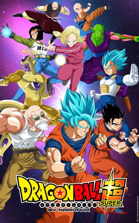 Dragon Ball Super Poster Tournament Of Power Cast W Boo Inx In Free