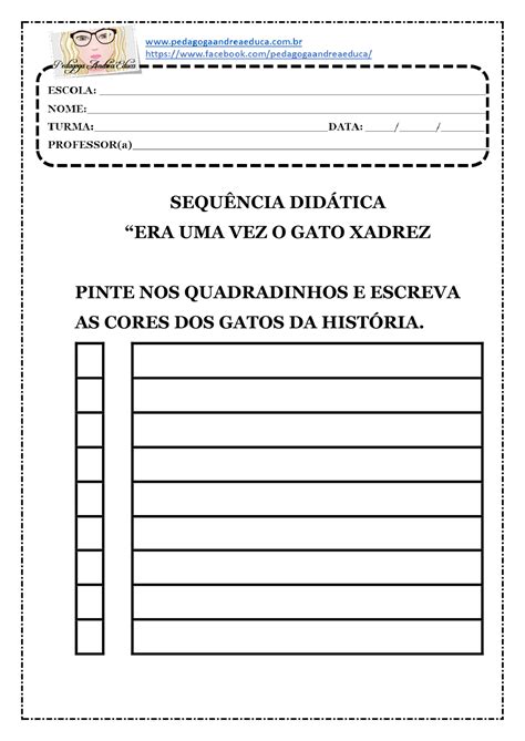 Atividades Para Imprimir Livro Era Uma Vez O Gato Xadrez Artofit