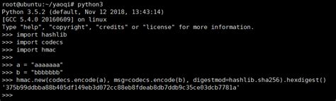 Python Python3 And Hmac How To Handle String Not Being Binary