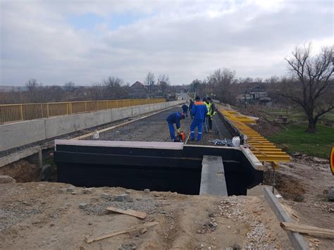 Lucr Rile De Repara Ie A Podului Din Localitatea Bulboaca N Plin