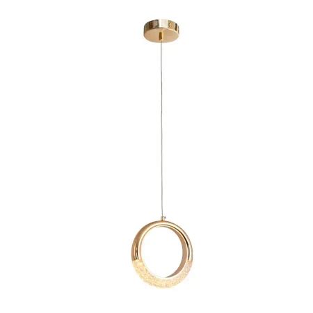 Pendente Saturno Dourado Lustres Karoline