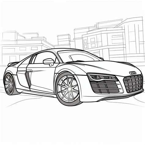 Coloriage 29 De Voiture Audi