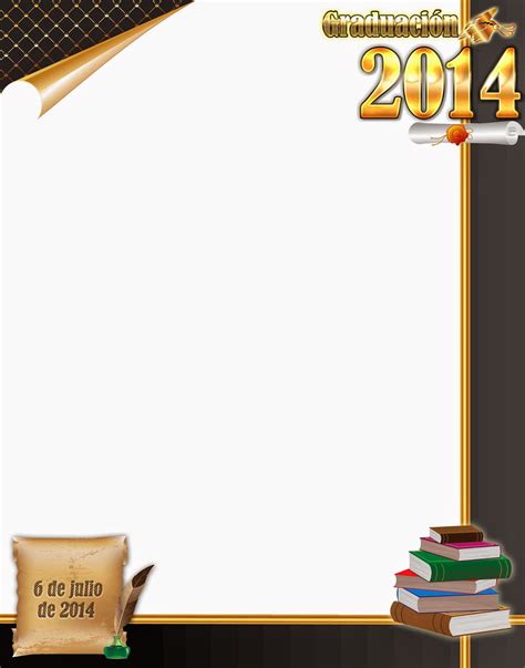 Marco para foto de graduación Marcos en psd y png para descargar gratis