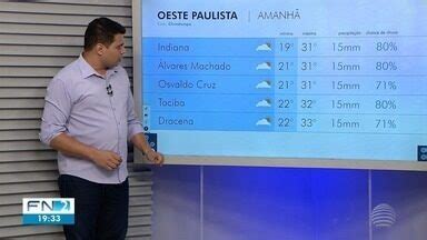 Fronteira Notícias 2ª Edição Confira a previsão do tempo para o Oeste
