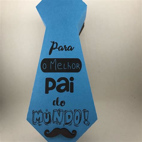 Caixa Gravata Dia Dos Pais Elo Produtos Especiais