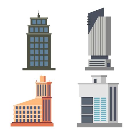 Premium Vector Buildings Corporate Company Vector