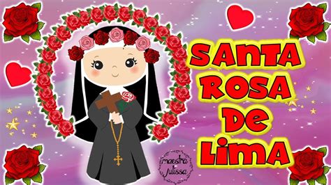 LA HISTORIA DE SANTA ROSA DE LIMA PARA NIÑOS YouTube