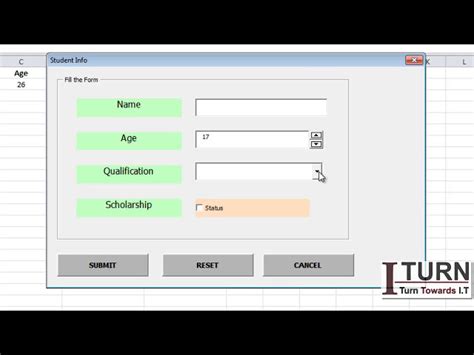 فیلم آموزشی ایجاد Userform در Excel VBA Macro با جزئیات با زیرنویس