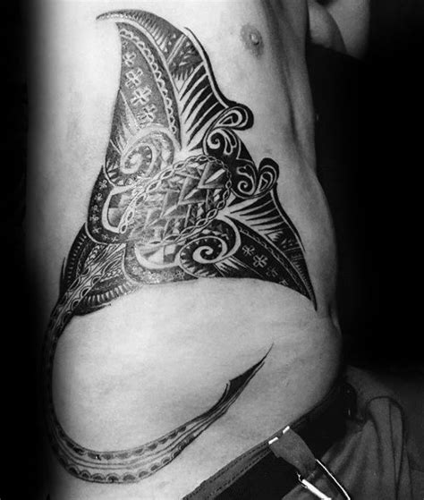 50 Manta Ray Tattoo Designs For Men Oceanic Ink Ideas Manta Ray