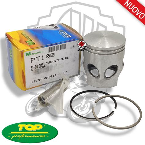 Piston Complete Top Dr ø48 5 Sp 12 Piaggio Zip 50 2T eBay