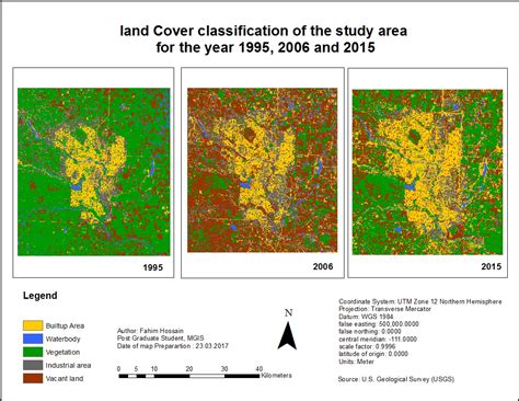 spatio temporal modelling of urban land cover growth dynamics fahimgeo