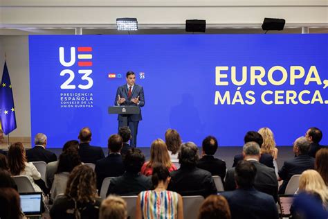 Sánchez se despide de la Presidencia española del Consejo de la UE y