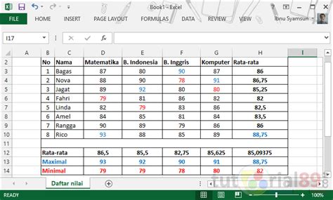 Cara Menghitung Rata Rata Di Excel Cepat Mudah Tanpa Ribet