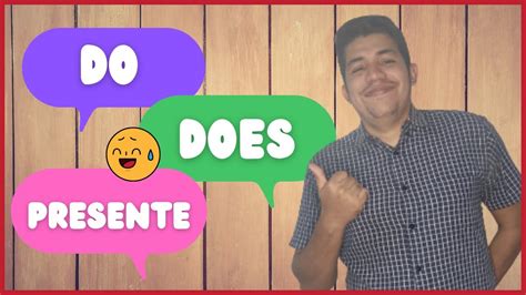 DO Y DOES EN INGLES EN SOLO 6 MINUTOS EJEMPLOS Y PRONUNCIACION YouTube