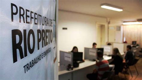 Balcão de Empregos de Rio Preto anuncia 633 vagas de emprego esta semana