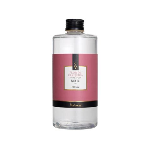 Refil Para Home Spray Flor De Cerejeira Via Aroma
