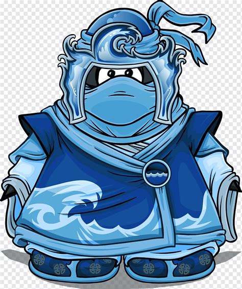 Club de pingüino traje de agua ninja iglú juego animales Club