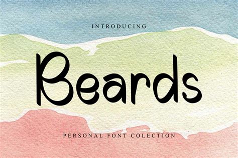 Beards Font By Giartstudios Creative Fabrica