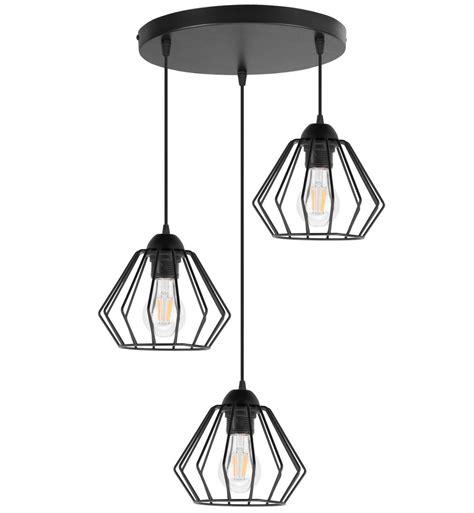 Lampa w Stylu Loft Nowoczesna Klosze Metal Lampy wiszące nowoczesne