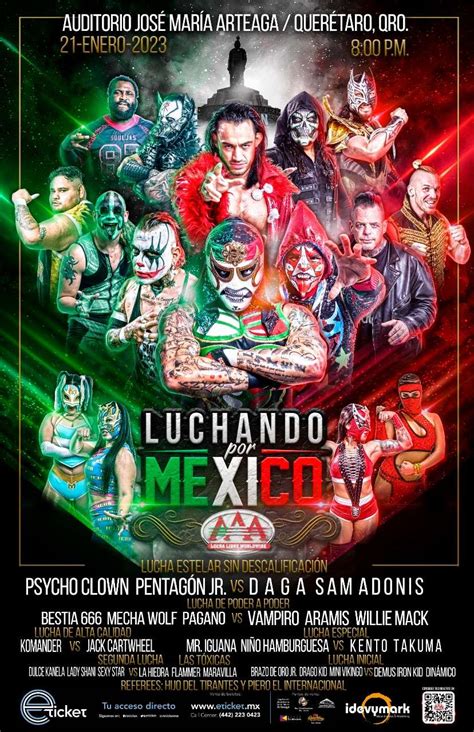 Triple A Anuncia Primera Fecha De La Gira Luchando Por M Xico