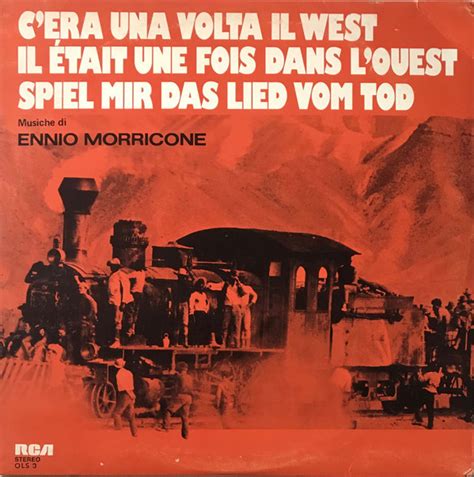 Ennio Morricone C Era Una Volta Il West Vinyl LP Album