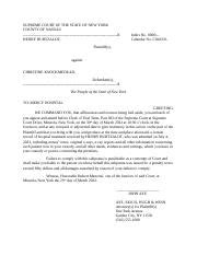 JUDICIAL SUBPOENA DUCES TECUM Docx SUPREME COURT OF THE STATE OF NEW
