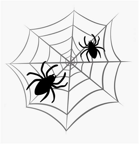 Halloween Spider Web Clipart 2 Clipartcow Transparent Background
