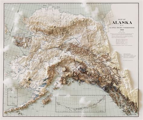 Cartographer Sean Conway Creates Vintage Relief Maps