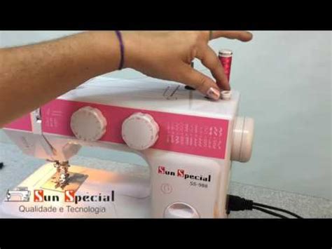 Máquina Costura Doméstica Ss 988X Mecânica Sun Special