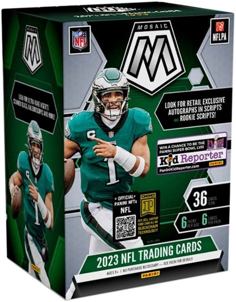 Panini Mosaic Football Blaster Box Sp Pan Fbmb Best Buy